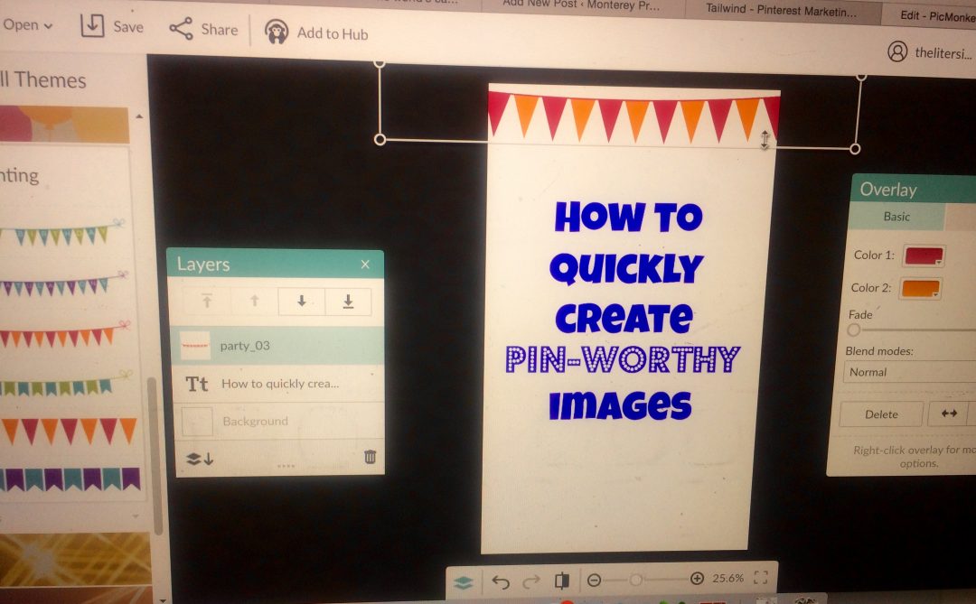 How to Quickly Create Pin-Worthy Images From Scratch